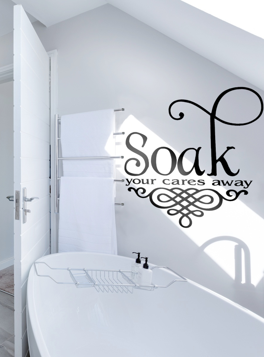 Relaxation Vinyl Lettering-Custom Vinyl Wall Expressions